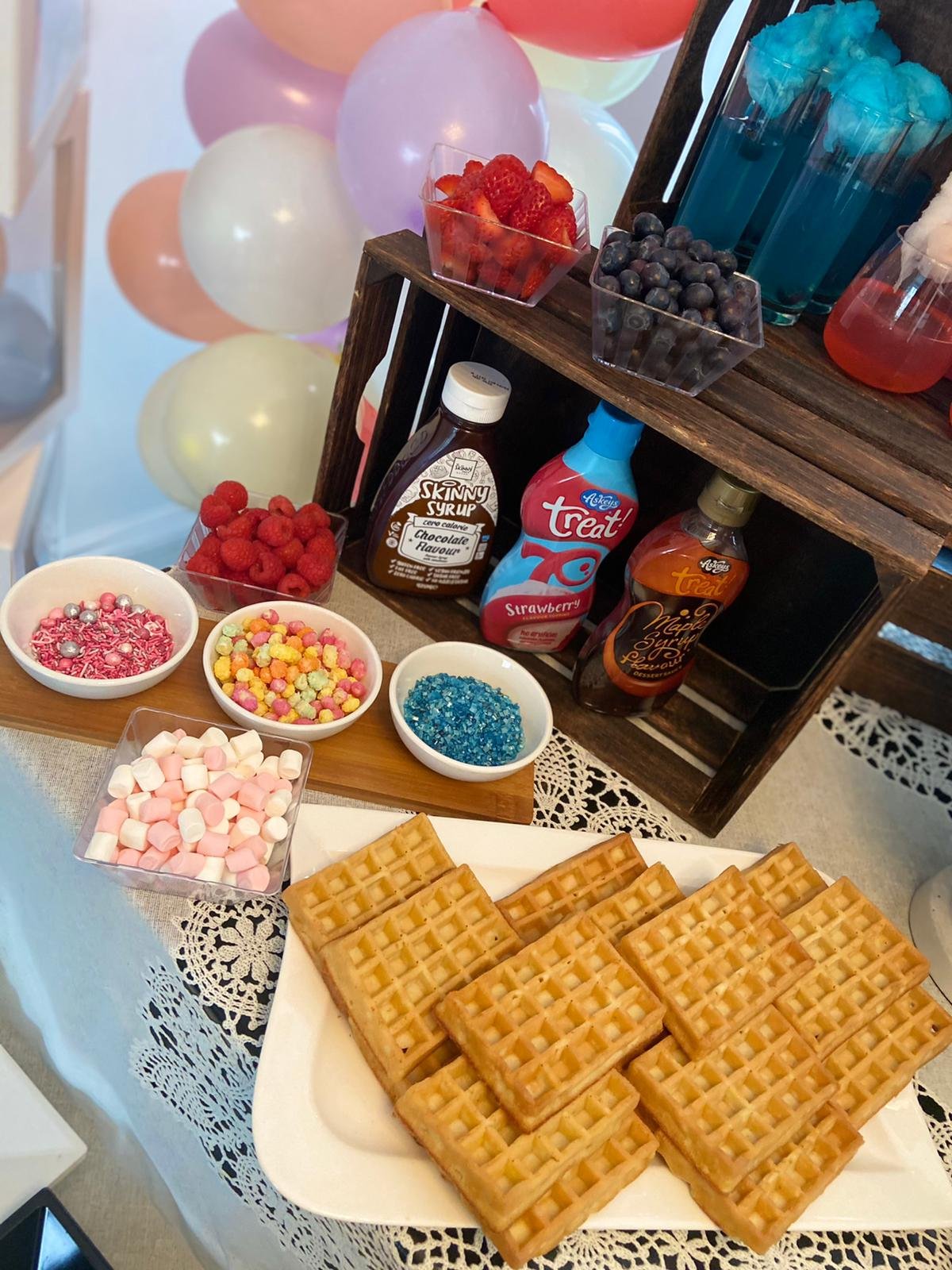 DIY Your Own Waffle Bar. Tips and Ideas - A Cup of Me
