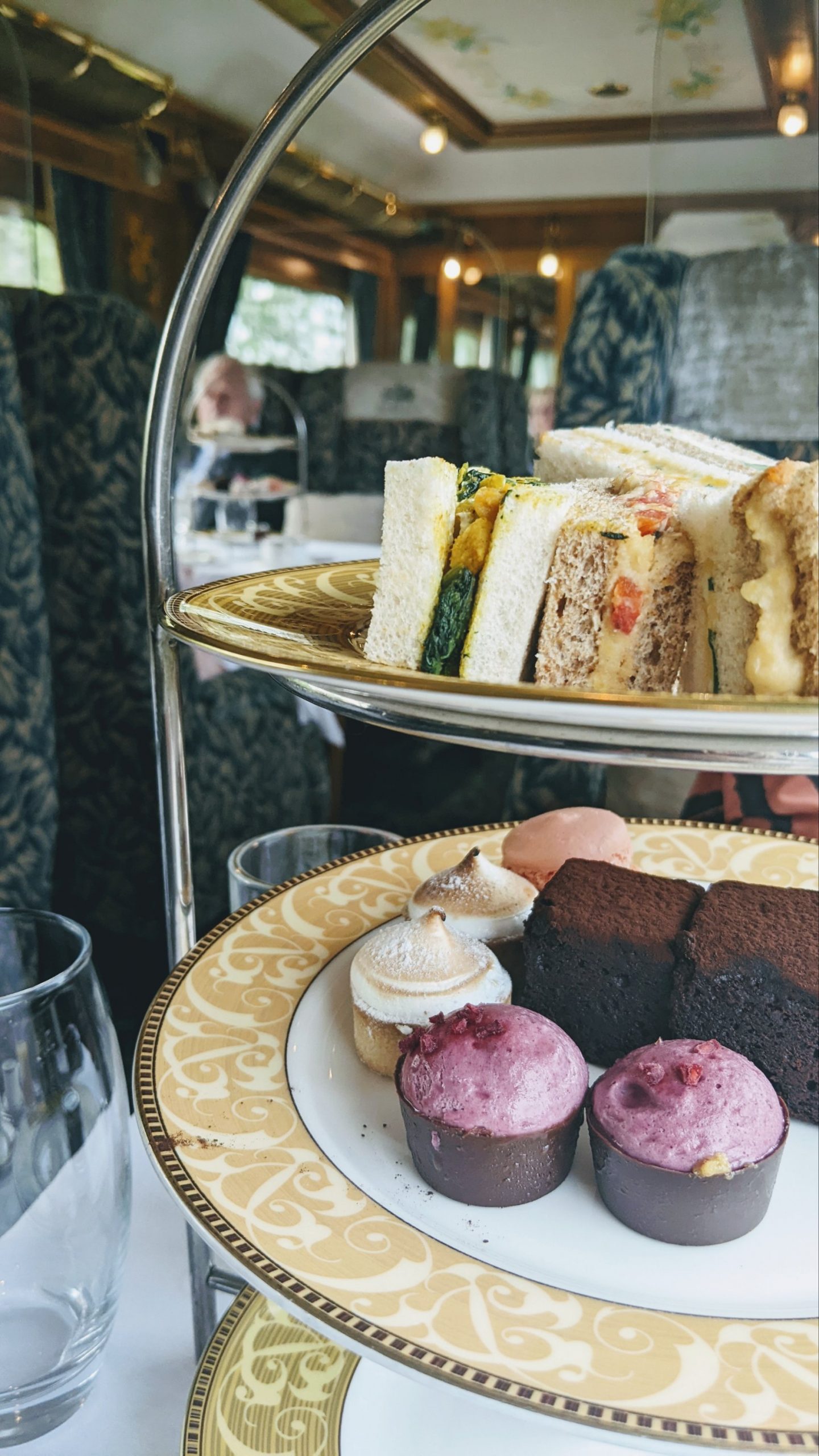 Afternoon Tea on board The Northern Belle Luxury Train. - A Cup of Me