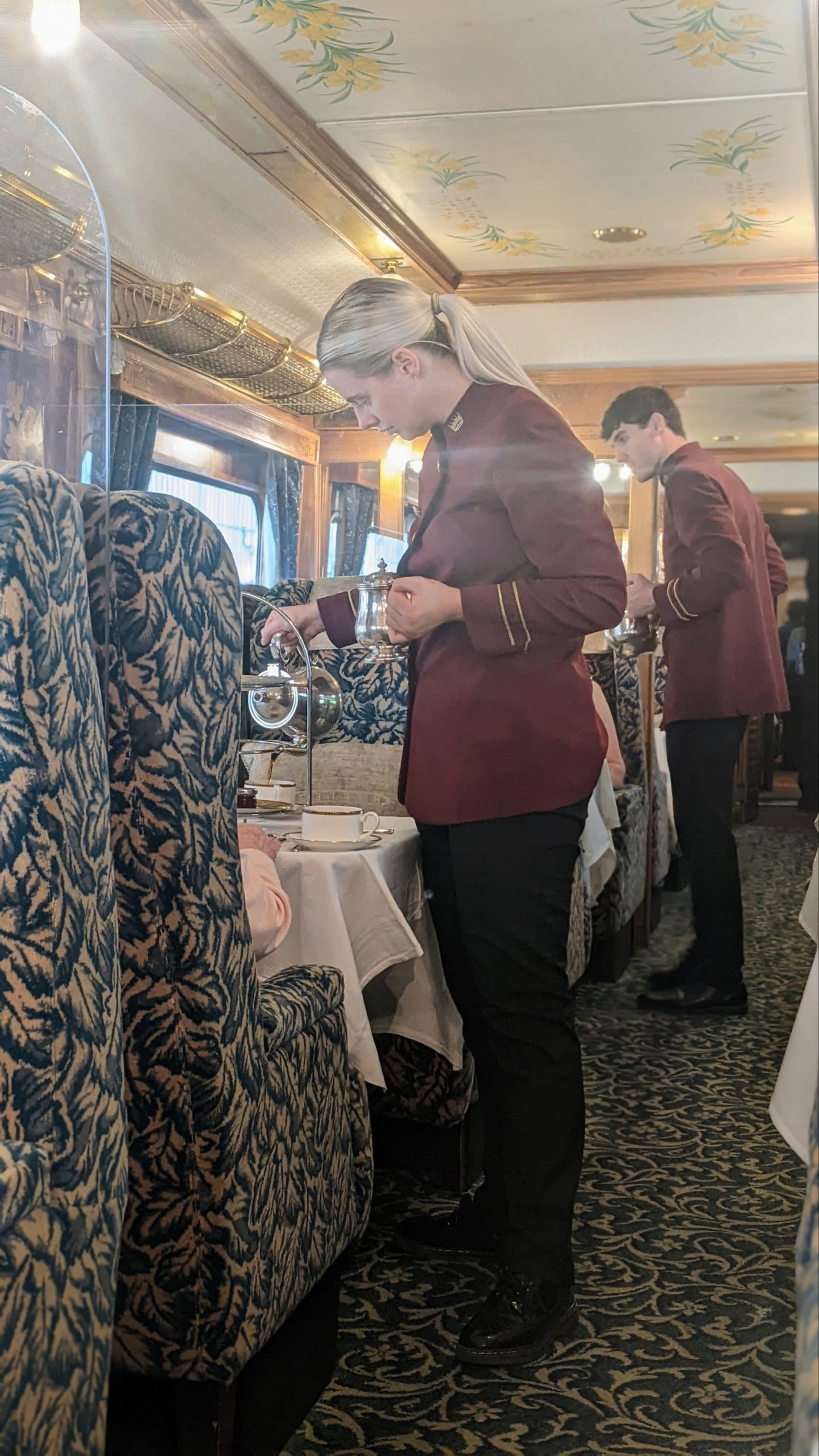 Afternoon Tea on board The Northern Belle Luxury Train. - A Cup of Me